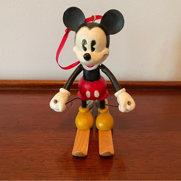 Kurt Adler | Holiday | Vintage Disney Kurt S Adler Mickey Skier Mickey ...